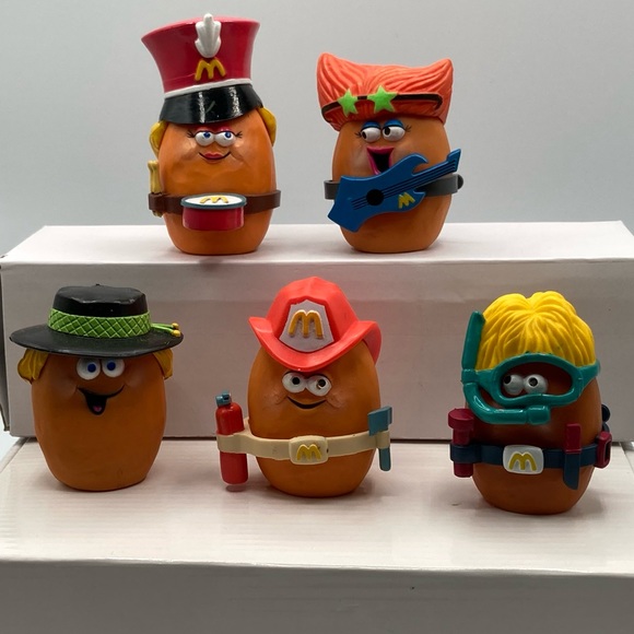 McDonald's | Toys | Vintage 989 Mcdonalds Mcnugget Buddies Happy Meal ...